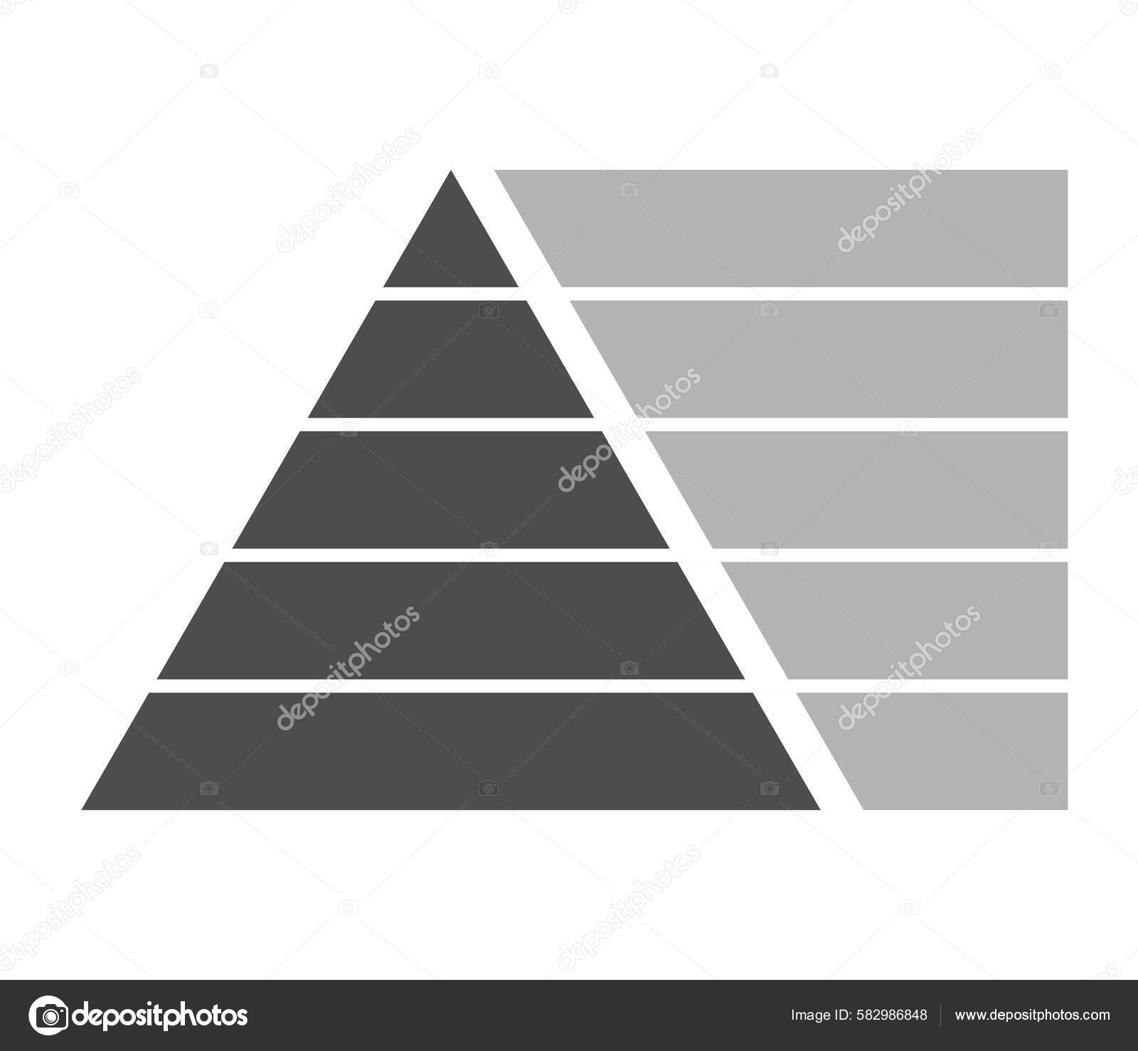 Triangle Pyramid Chart Graph Icon Series Stock Vector by ©vectorguy ... Triangle Pyramid Chart Graph Icon Series Stock Vector by ©vectorguy ...