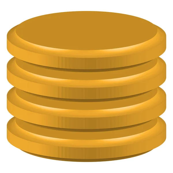 Tower Hdd Cylinder Rack Icon Mainframe Server Symbol Stock Vector Image ...