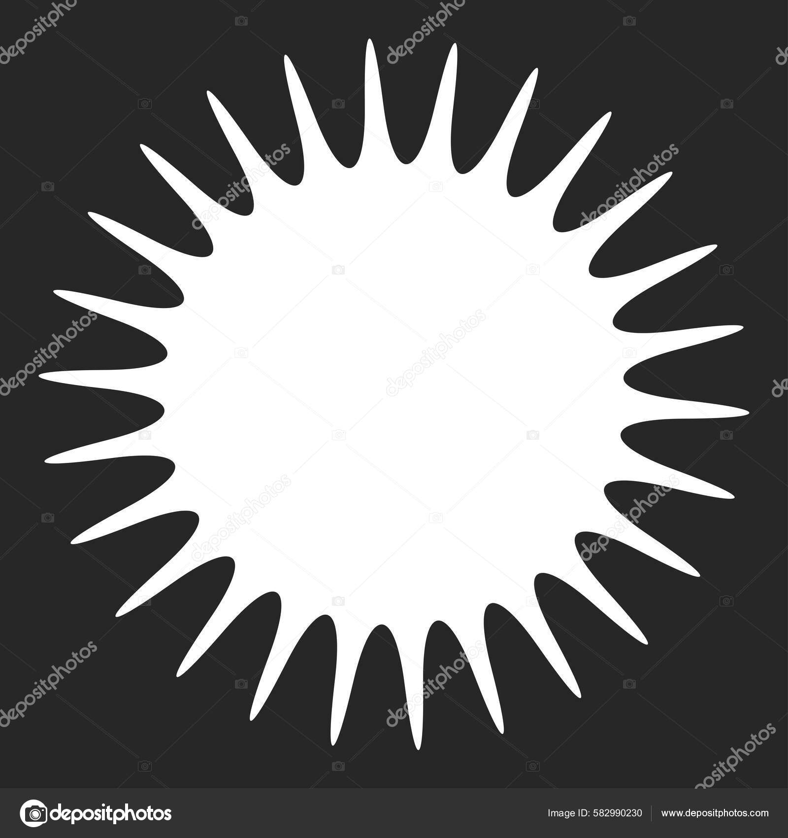 Sparkle Gleam Glitter Shape Element Starburst Sunburst Icon Stock ...