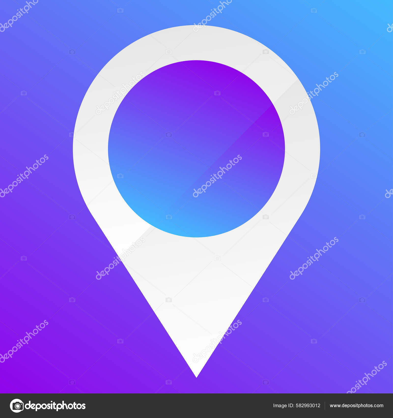 Penanda Peta Gambar Ikon Ikon Vektor Peta Lokasi Ikon Alamat Vektor ...