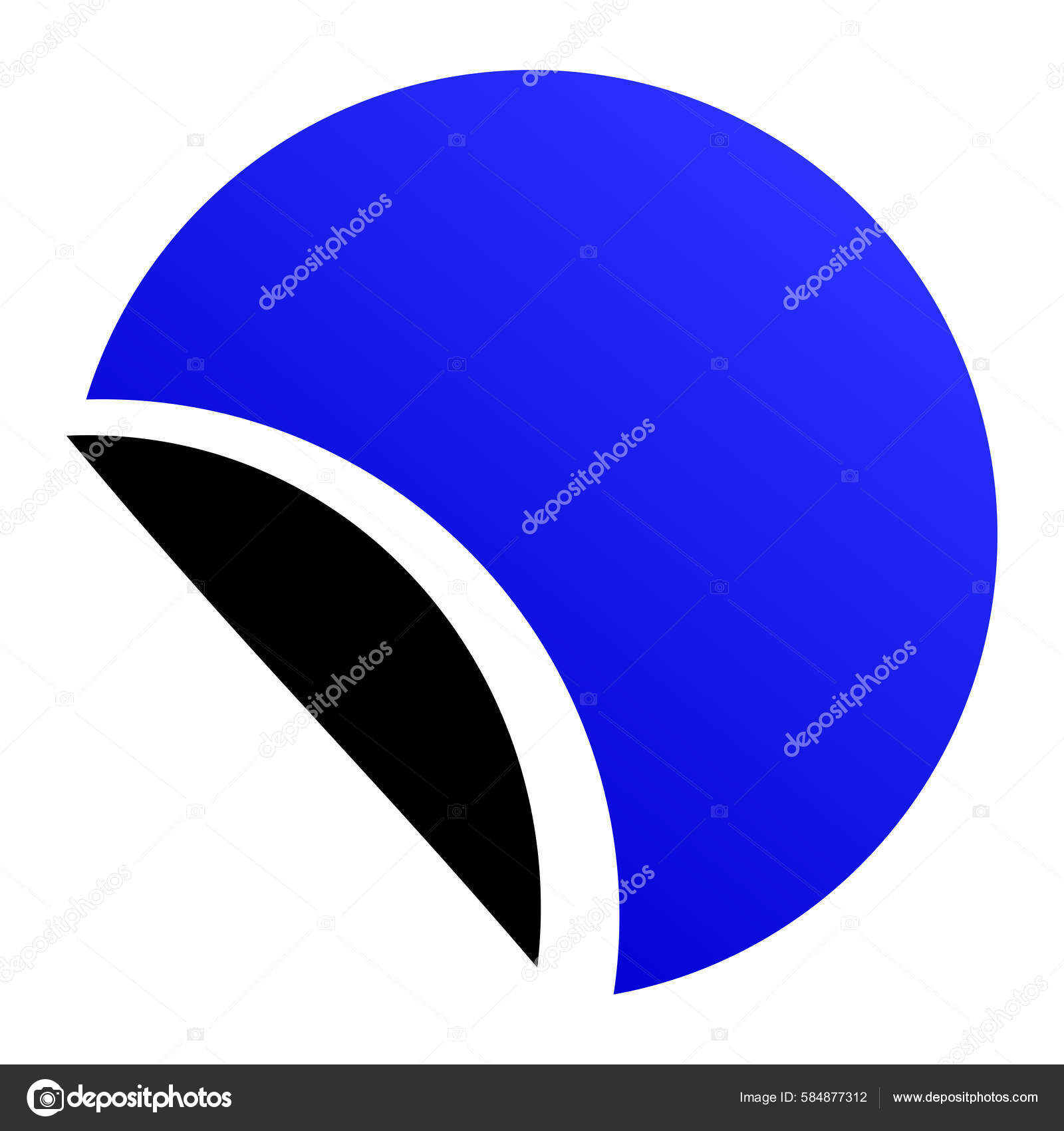 Cartoon Peeling Folding Circle Sticker Vignette Price Tag Label Design ...