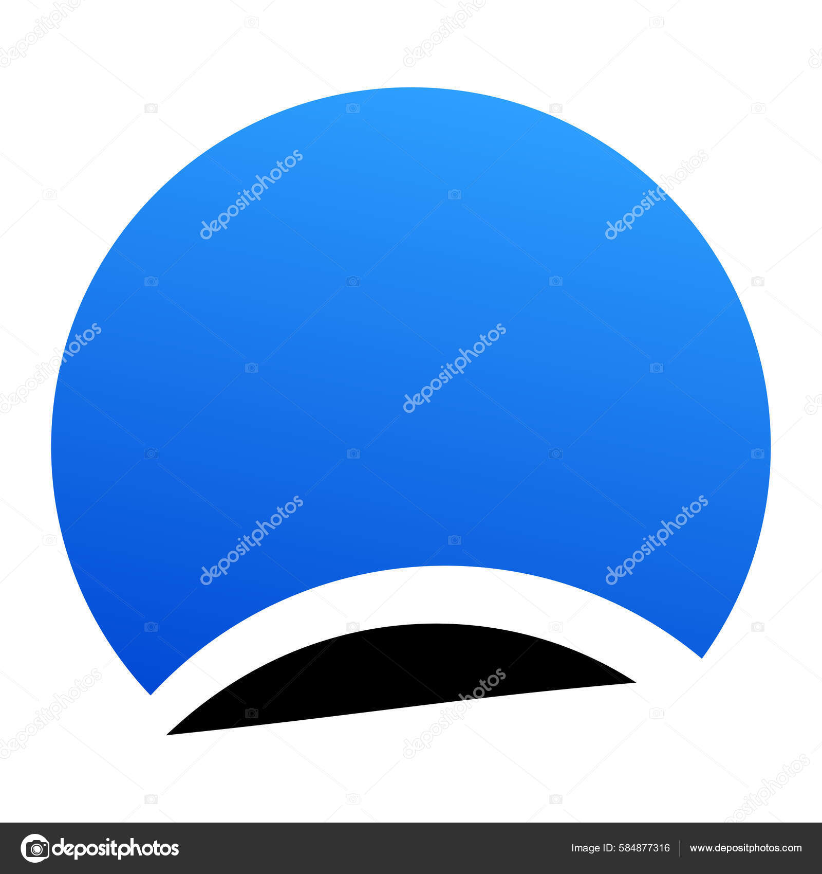 Cartoon Peeling Folding Circle Sticker Vignette Price Tag Label Design ...