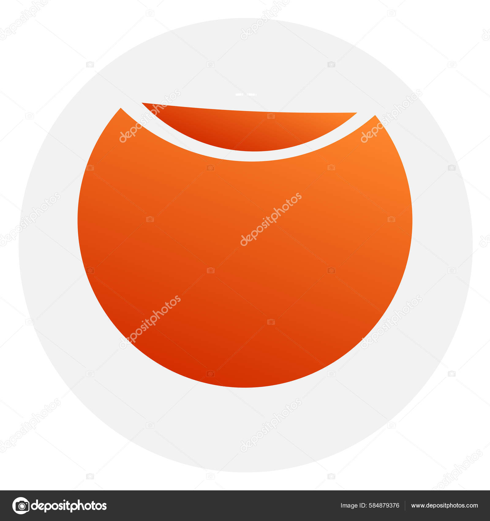 Cartoon Peeling Folding Circle Sticker Vignette Price Tag Label Design ...