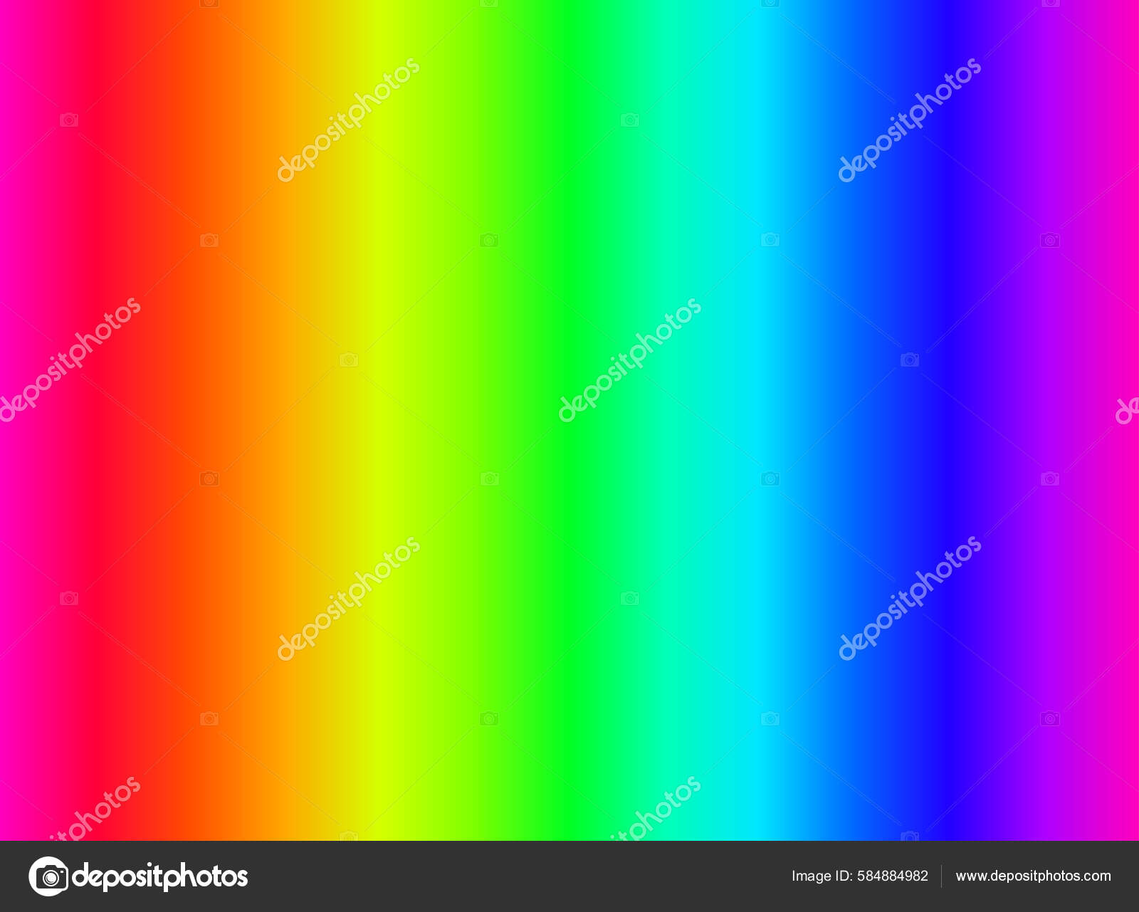 Rainbow Rgb Visible Light Spectrum Background Backdrop Element Stock ...