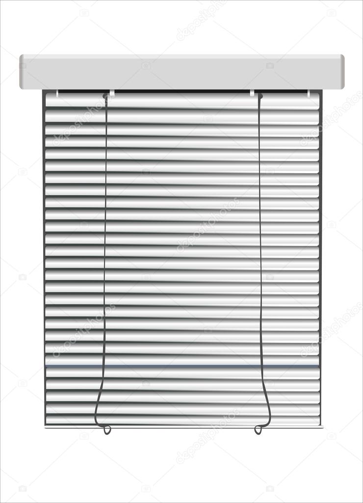 A venetian blinds vector illustration — Stock Vector © mitay20 #14468177 A venetian blinds vector illustration — Stock Vector © mitay20 #14468177