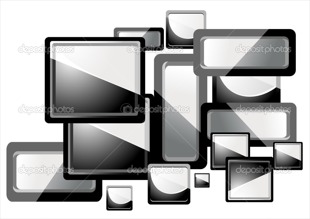 Vector illustration of tablet PC Stock Vector Image by ©mitay20 #25137075