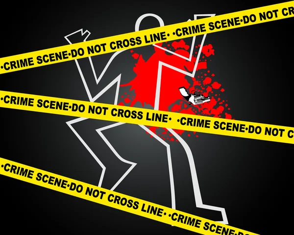 Dead man silhouette Vector Art Stock Images | Depositphotos