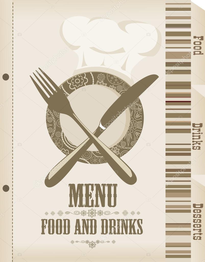 Vintage Restaurant menu Stock Vector by ©mitay20 38611483