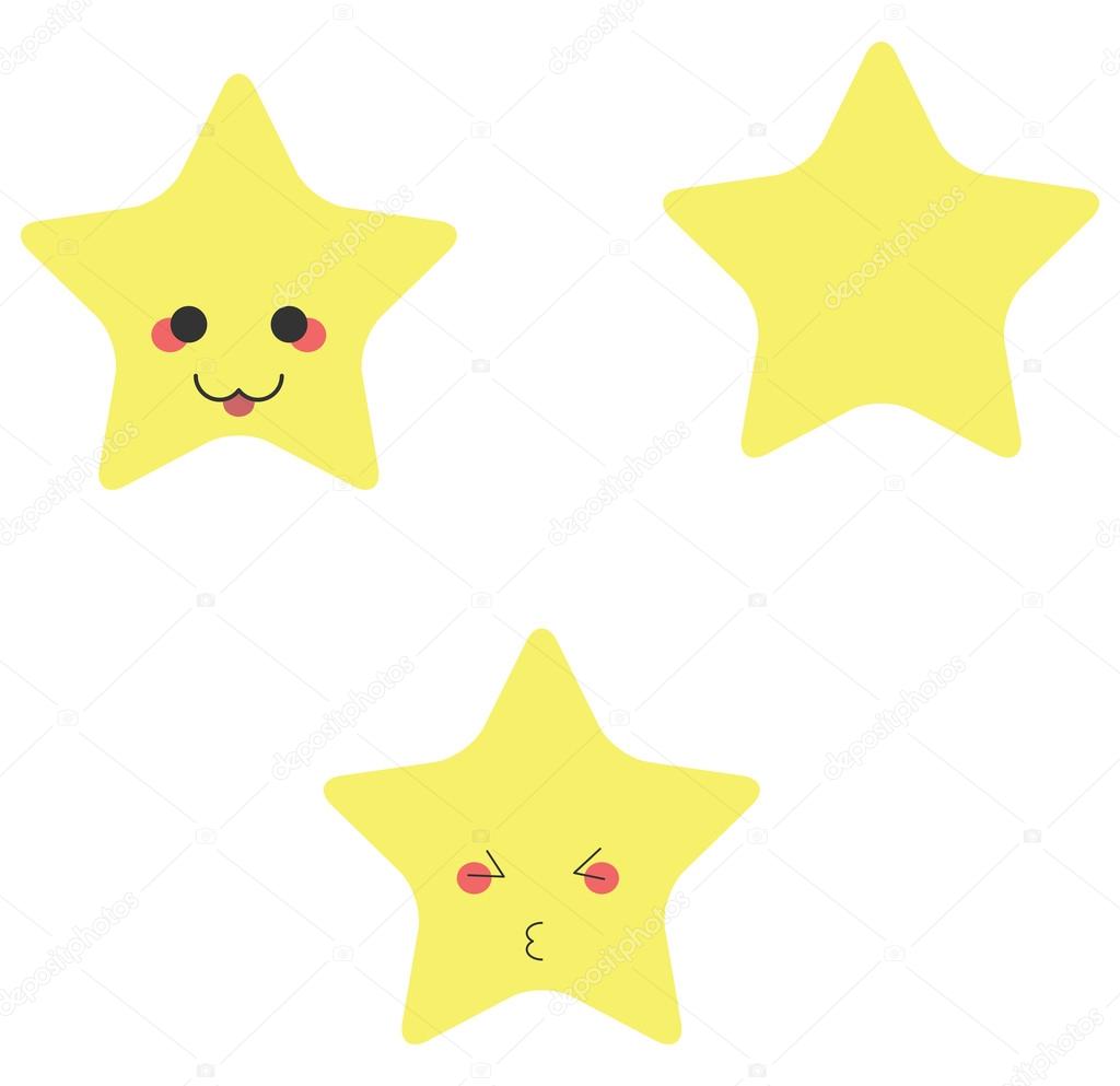 Funny stars — Stock Vector © artshock #18356623