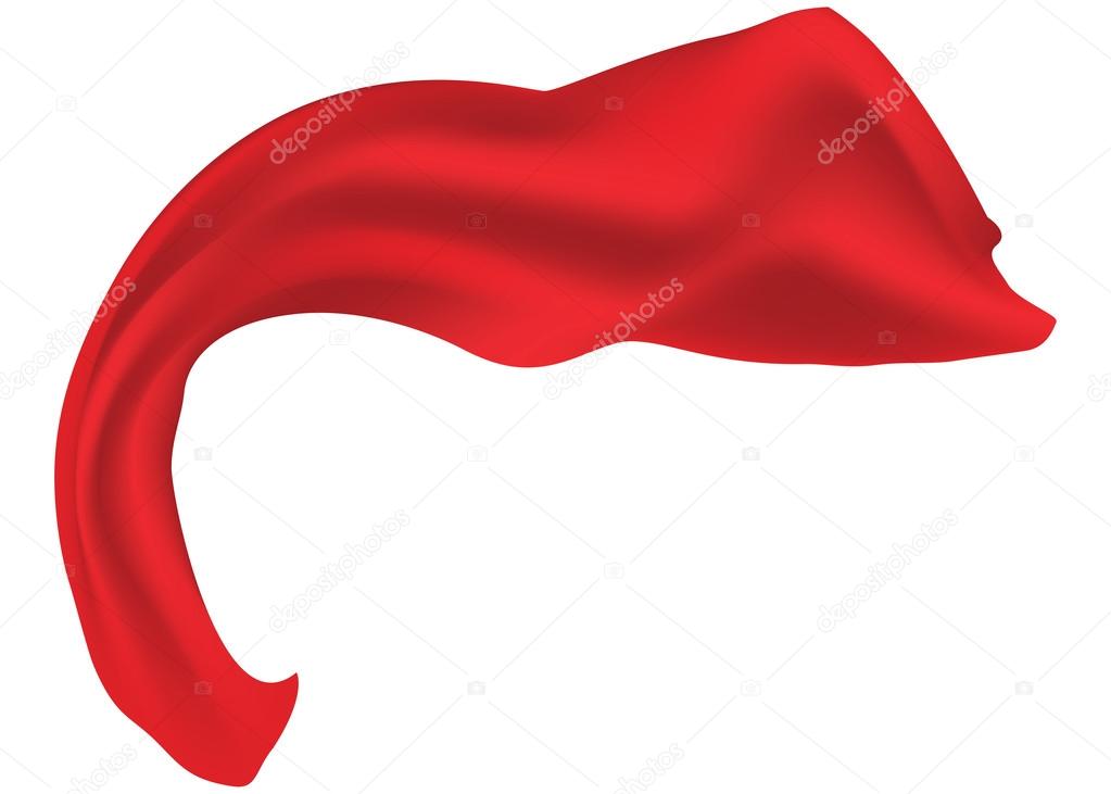 Red scarf Stock Vector by ©artshock 24859547