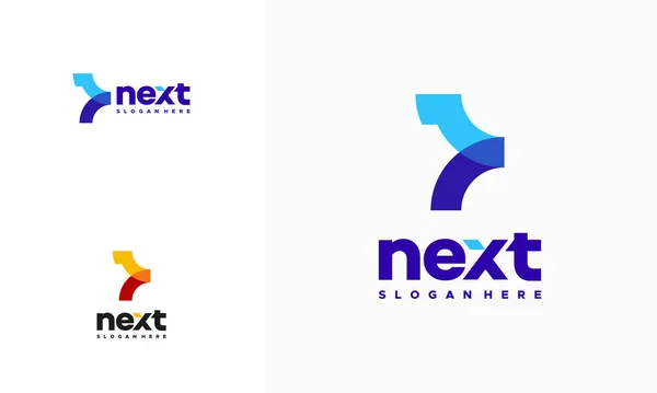 Modern Next Logo Designs Concept Vector Arrow Logo Designs Concept ...