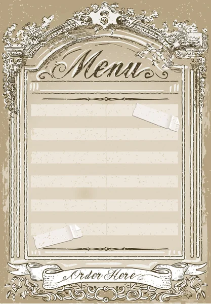 Carte de menu vierge images libres de droit, photos de Carte de menu ...