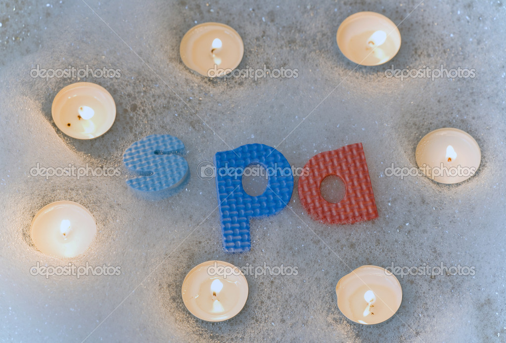 SPA letters — Stock Photo © chrisbrignell #40306627