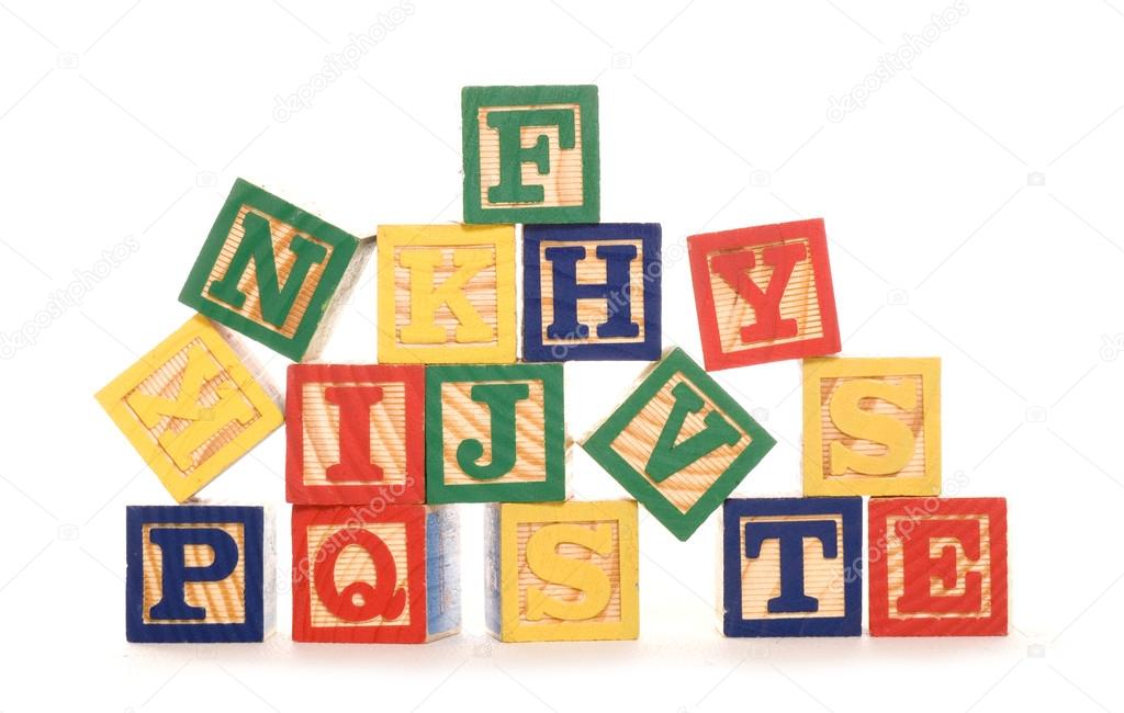 Letter building blocksc Stock Photo by ©chrisbrignell 42909307