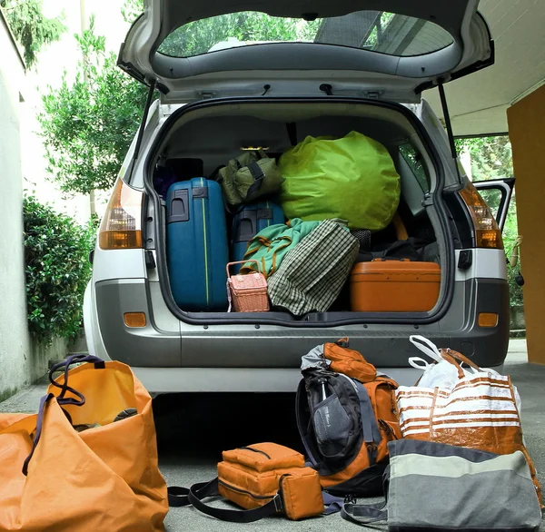 Car full of luggage bags and travel bags Stock Photo by ©ChiccoDodiFC ...