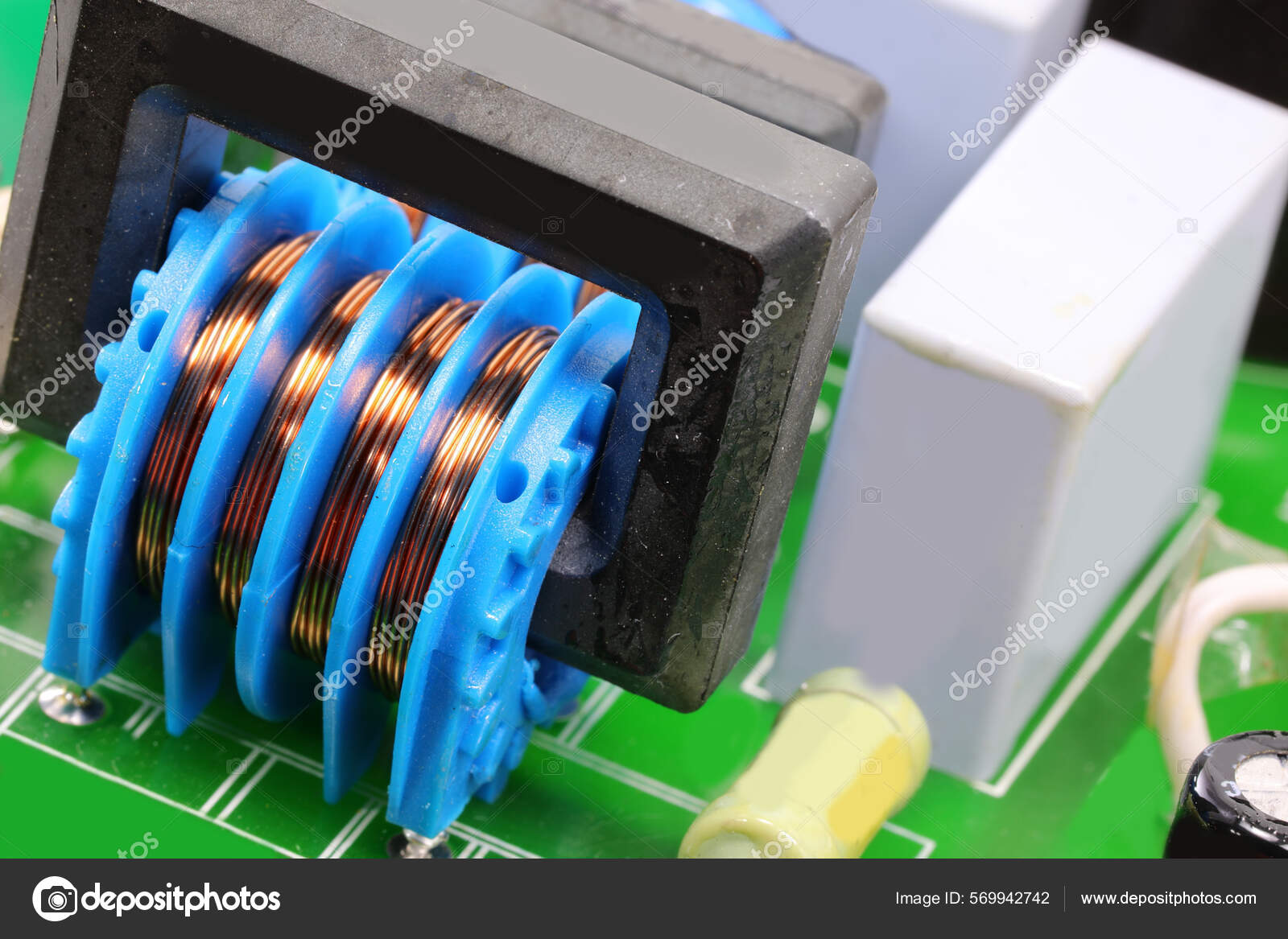 Miniaturized Rectifier Transformer Electronic Circuit Other Components ...