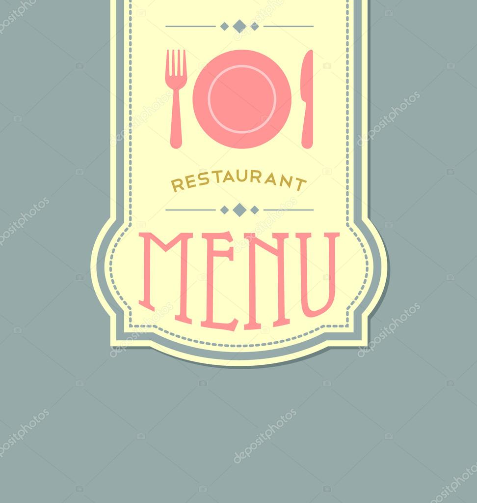 Vettoriale stockCopertina del menu del ristorante di ©PKIllustrations ...