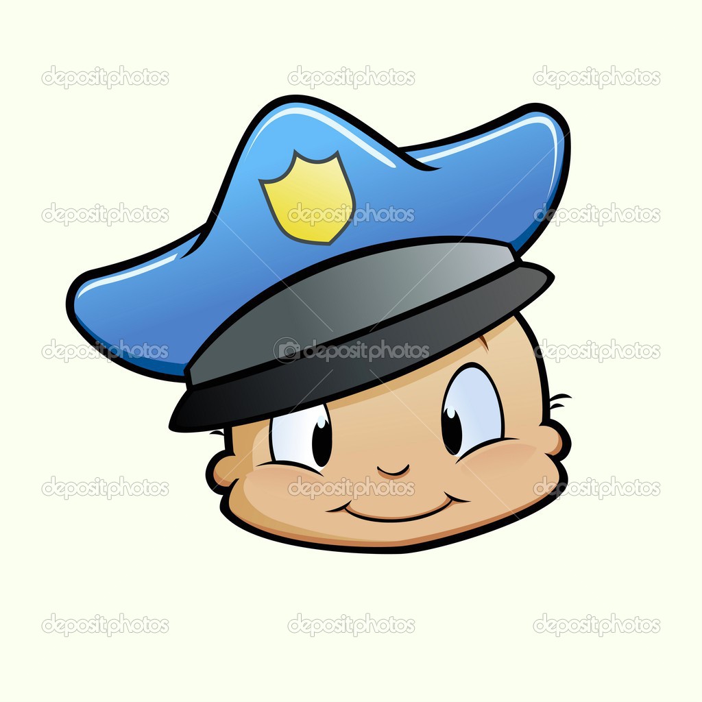 Baby Cop Stock Vector by ©mumut 35290149