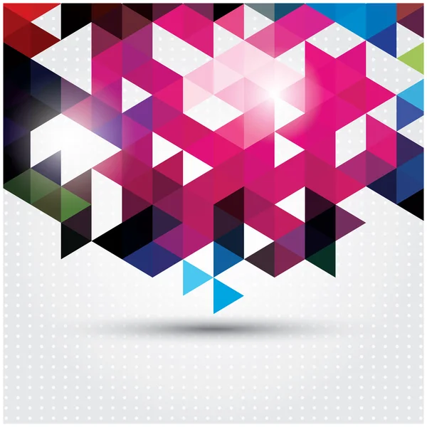 Abstract 3d Square Background Colorful Tiles Geometric Vector Illustration Stock Vector Image