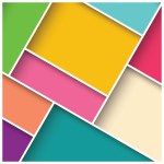 Abstract 3d square background, colorful tiles, geometric, vector ...