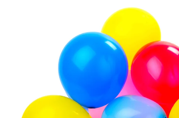 Colorful balloons isolated Stock Photo by ©blasbike 2110192