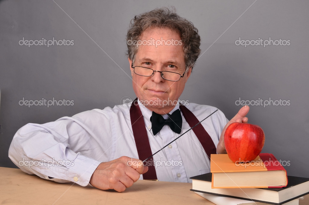 Mature Teacher — Stock Photo © timothyoleary #33153069