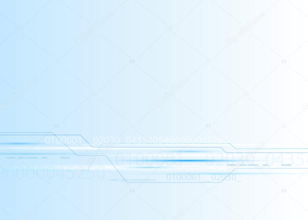 Abstract electronics blue background Stock Vector Image by ©annbozshko ...