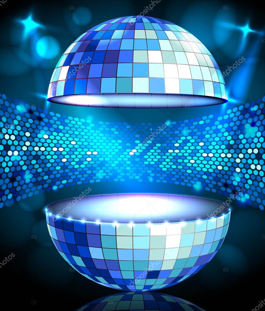 Disco ball. Disco background Stock Vector by ©annbozshko 41142937