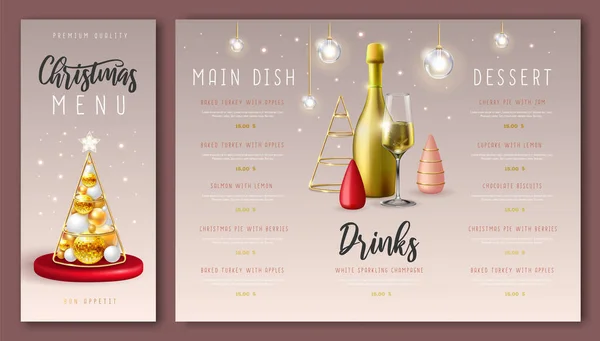 Modern christmas menu line Stock Photos, Royalty Free Modern christmas ...