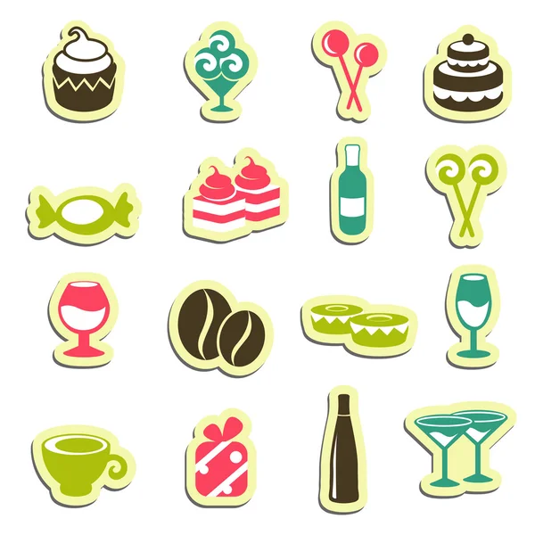 Icons set Birthday, Celebration and Party Stock Vector Image by ...