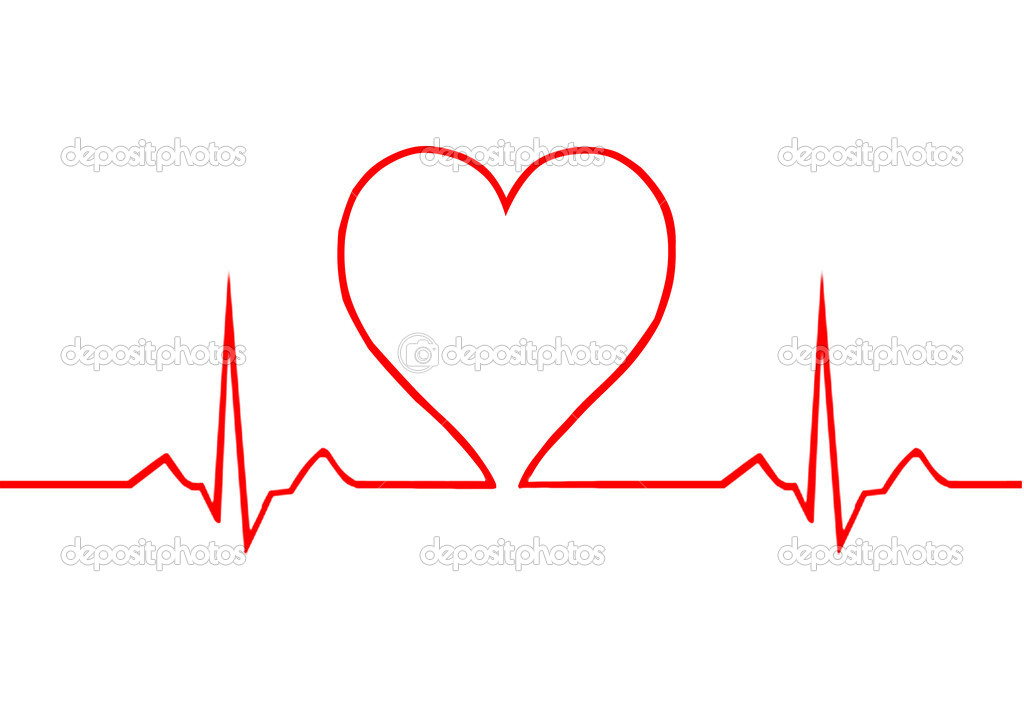Cardiograma de coração — Fotografias de Stock © sanexiz #19263611