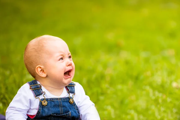 Tears - crying baby — Stock Photo © martinan #39298967