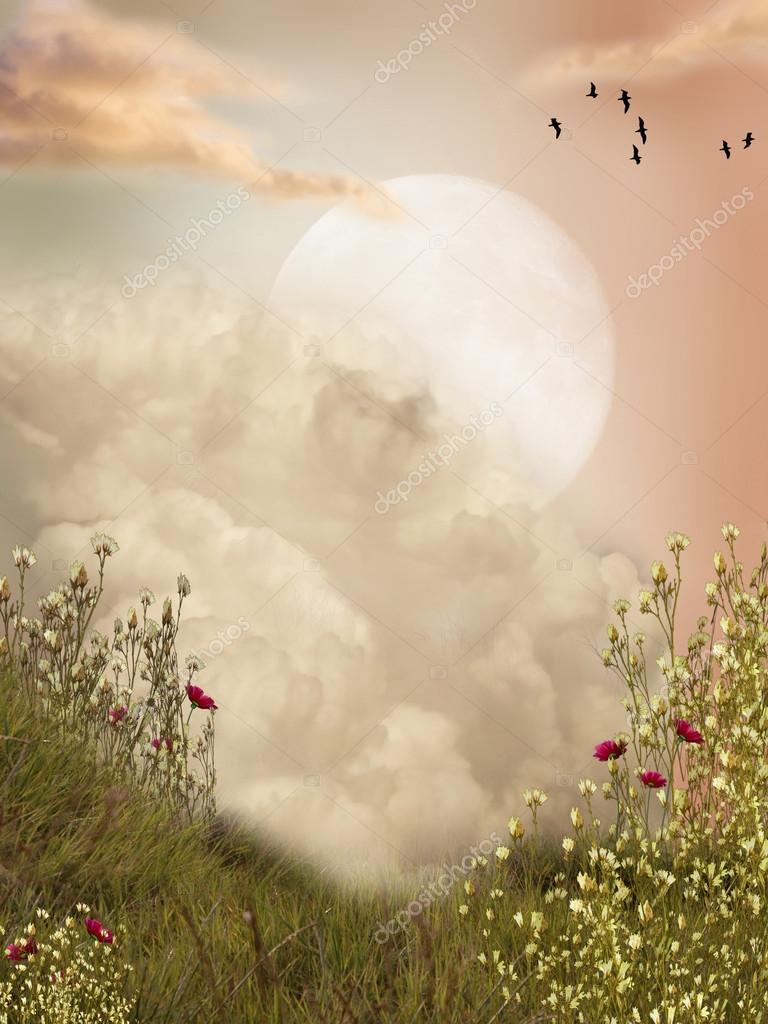 Magic landscape — Stock Photo © justdd #21012683