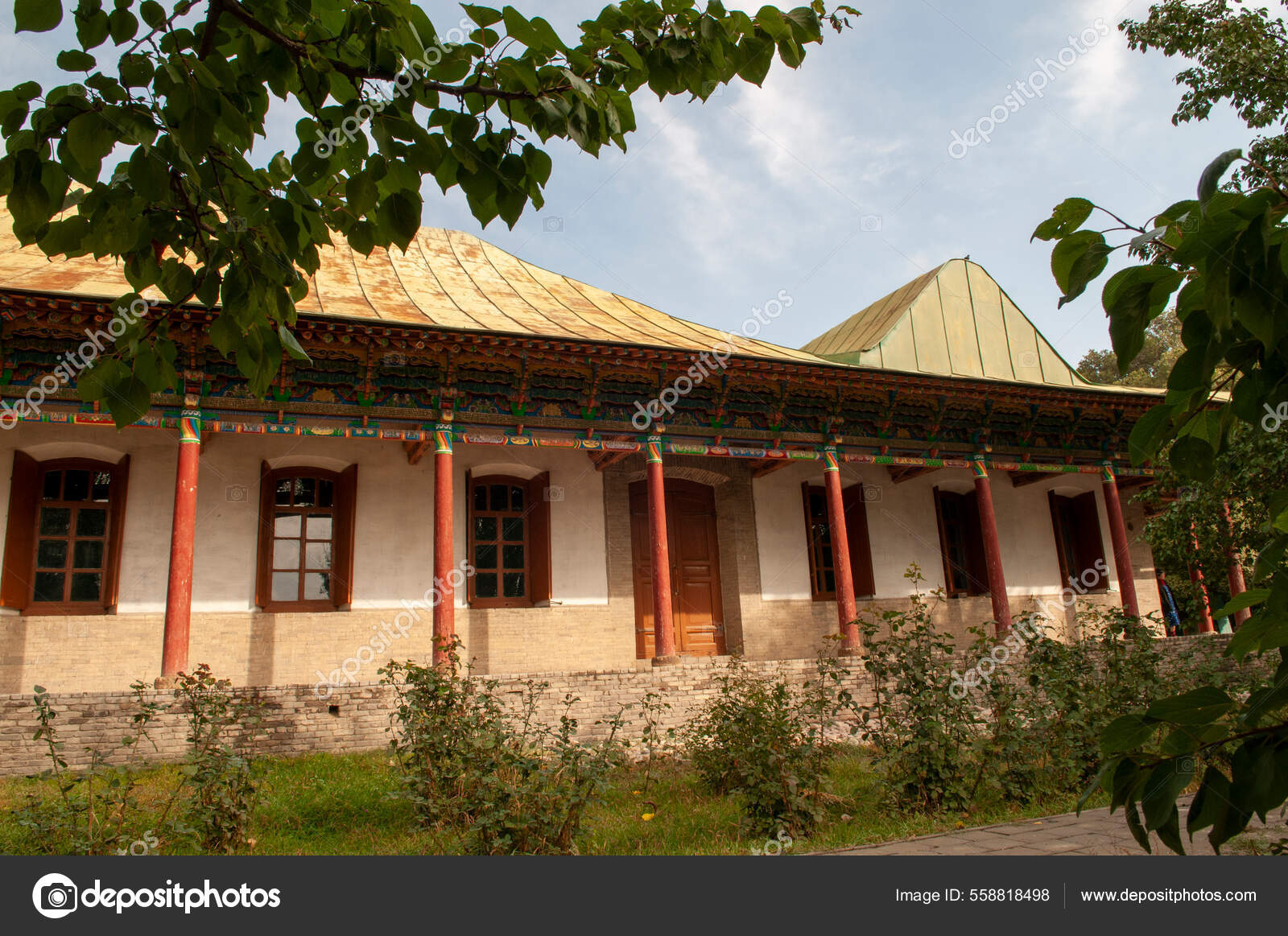 Zharkent Mosque Central Mosque Zharkent Kazakhstan Mosque Built 1895 ...
