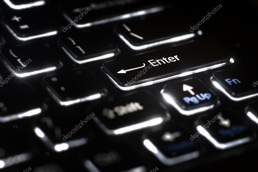 Enter key on modern keyboard Stock Photo by ©PinkBadger 39959269
