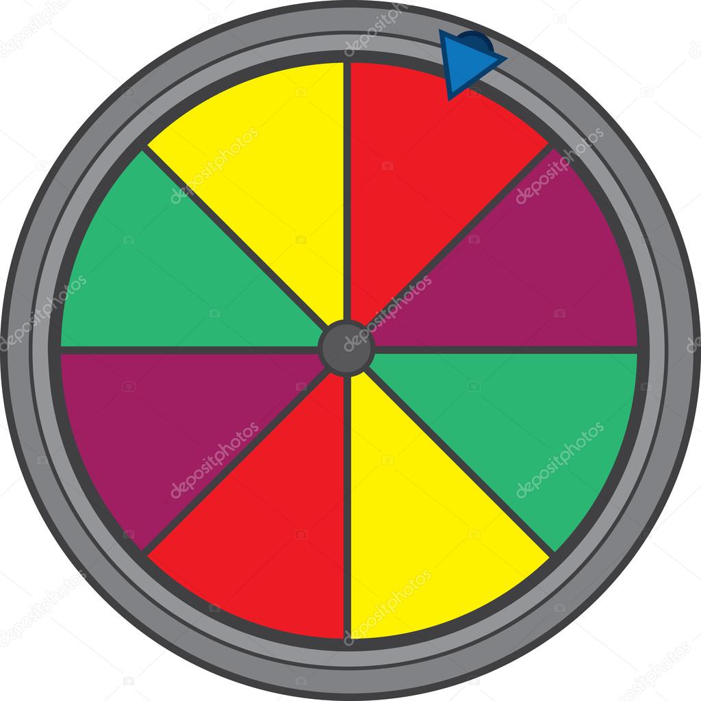 Gameshow Wheel Stock Vector by ©milo827 25033059