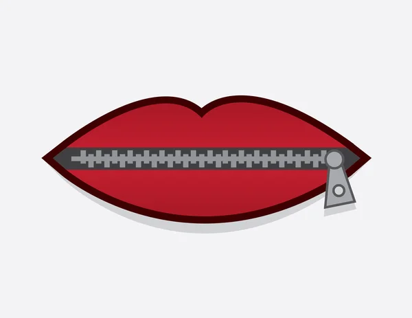 Zipper mouth Vector Art Stock Images | Depositphotos