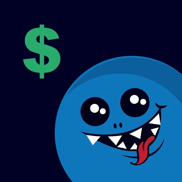 Face dollar cartoon — Stock Photo © winduadi #69777887