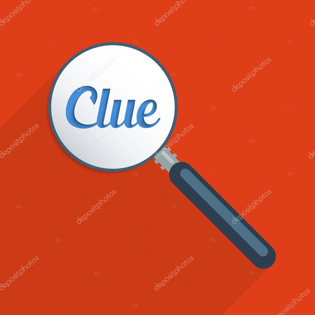 Finding clues ⬇ Vector Image by © venci | Vector Stock 48041043