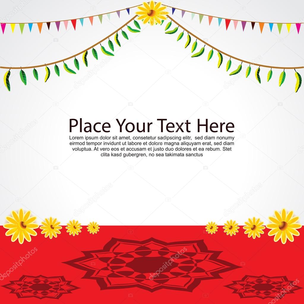 Festival Background Stock Vector Image by ©gurukripa #33347505