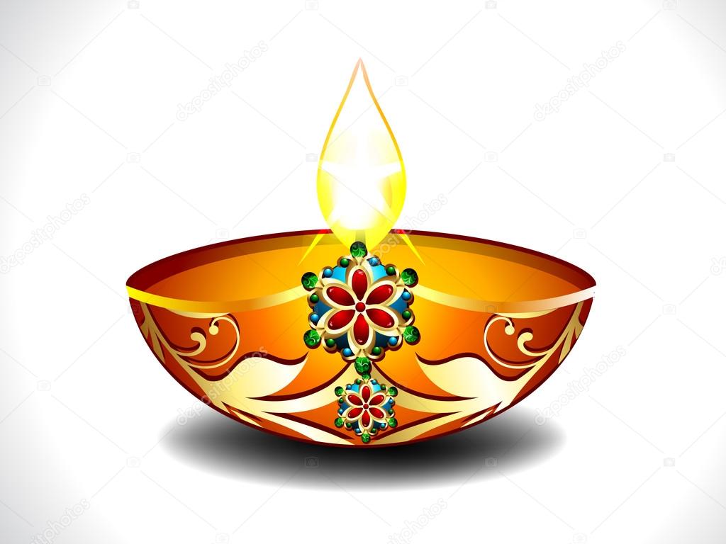Isolated Deepak Background Stock Vector Image by ©gurukripa #33675449