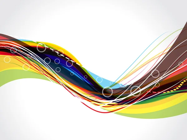 Colorful Vector Wave Background Stock Vector by ©gurukripa 40157945