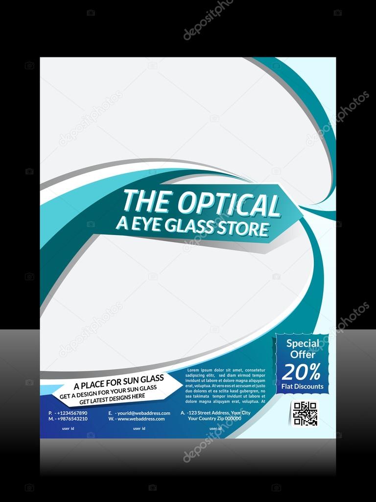 Vector Optical Flyer Design Stock Vector Image by ©gurukripa #38054247