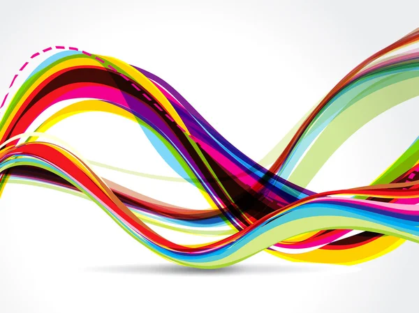 Colorful Vector Wave Background Stock Vector by ©gurukripa 40157945