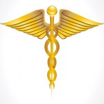 Caduceus symbol Stock Vector Image by ©Fourleaflovers #6088566