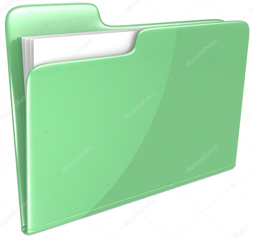 Green Folder. Stock Photo by ©JohanH 29702801
