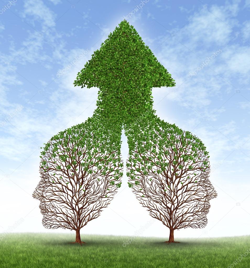 Growing Together Partnership — Stock Photo © lightsource #12163437