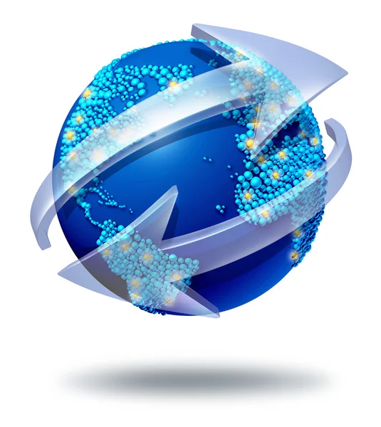Global Network Communications - Stock Image - Everypixel