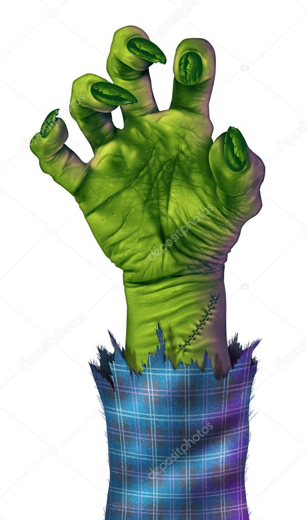 Realistic Zombie Hand Reaching