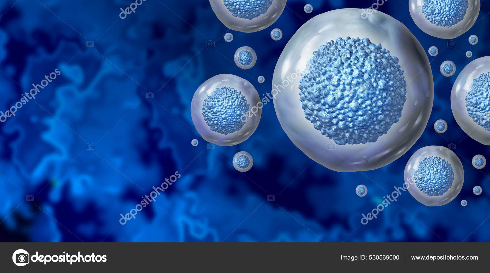 Stem Cells Multicellular Organisms Cellular Treatment Illustration ...